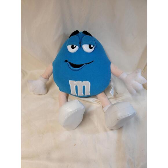 Other | Mms Blue Plush Stuffed Toy Fun Friend 12 Inches Tall With Vinyl ...